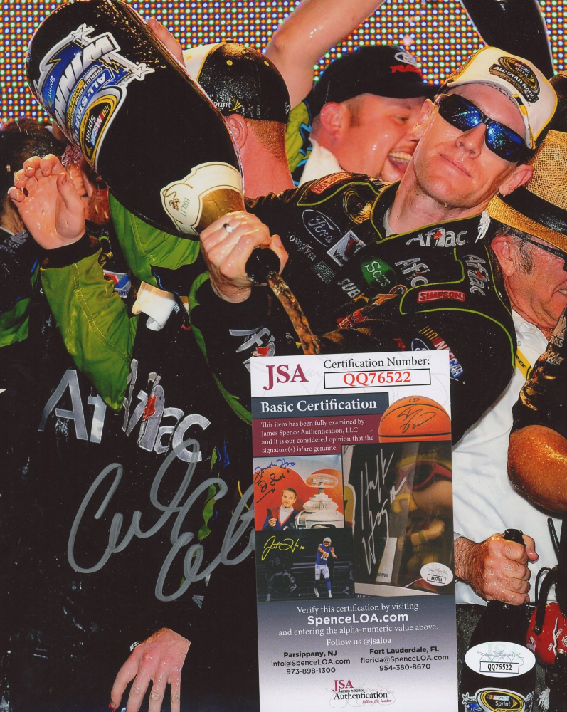 Carl Edwards Signed 8x10 Photo (JSA COA) | Pristine Auction