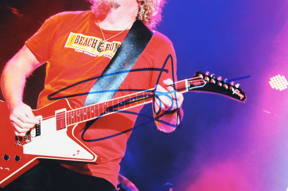 Sammy Hagar Signed Sammy Hagar and the Circle 11x14 Photo (Beckett COA ...