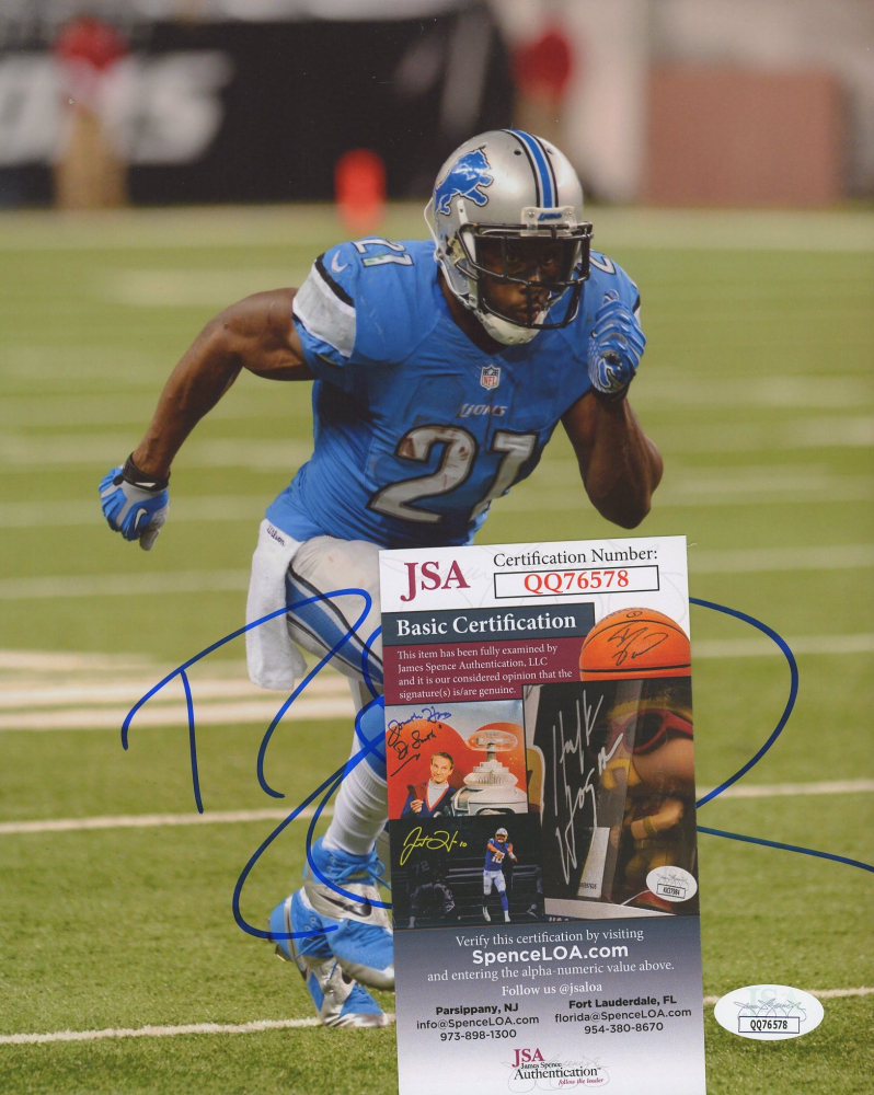 Reggie Bush Signed Lions 8x10 Photo (JSA COA) | Pristine Auction
