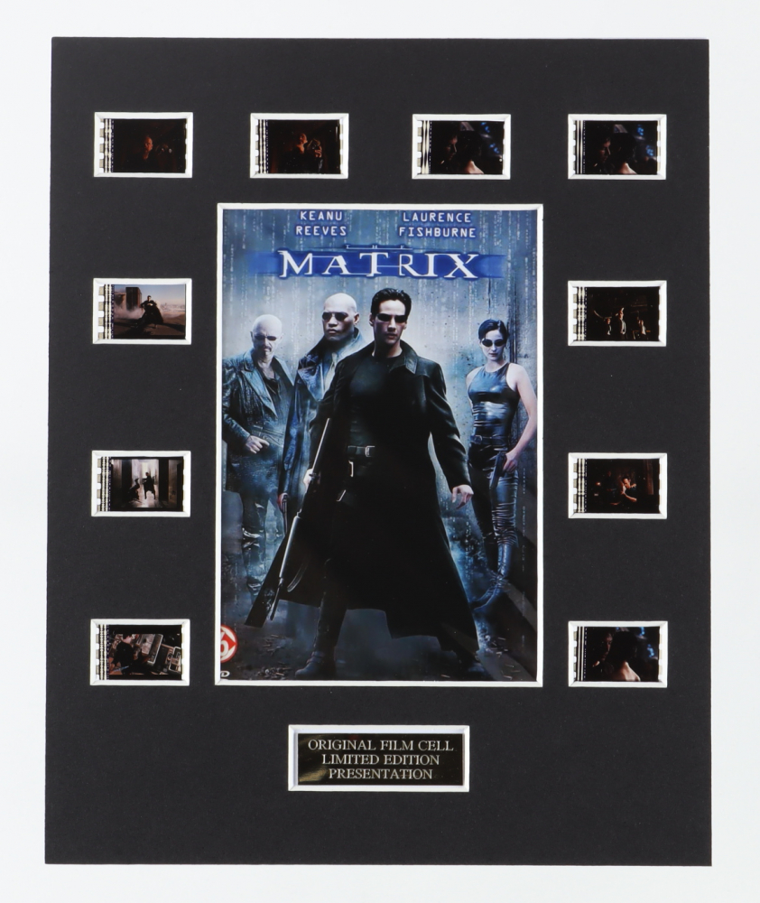"The Matrix" LE 8x10 Custom Matted Original Film / Movie Cell Display ...
