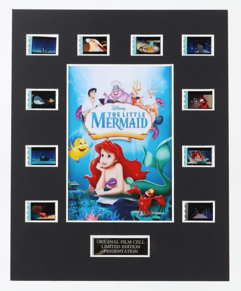 "The Little Mermaid" LE 8x10 Custom Matted Original Film / Movie Cell ...