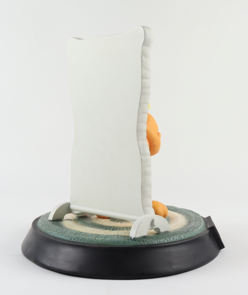 Jim Davis Signed "Garfield" LE Statue | Pristine Auction