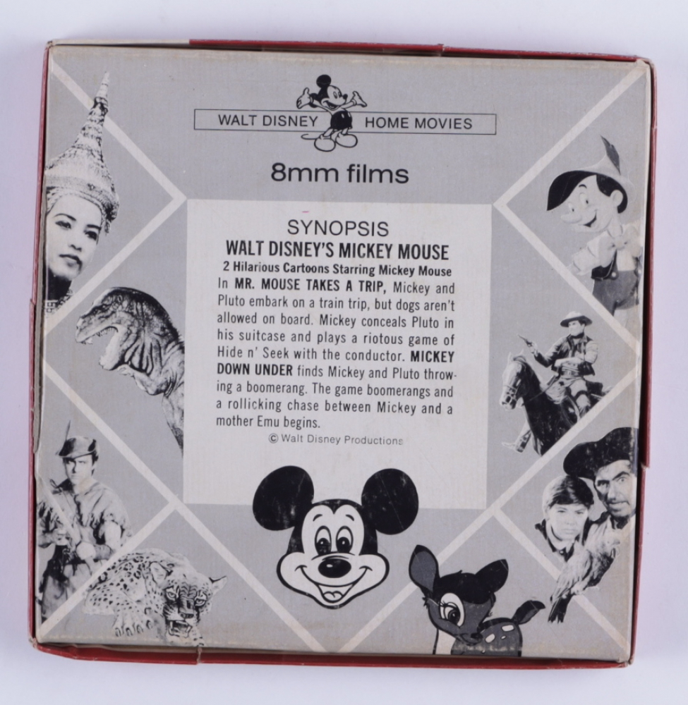 Vintage Walt Disney's "Mickey Mouse Theatrical Cartoons" 8mm Film Reel ...