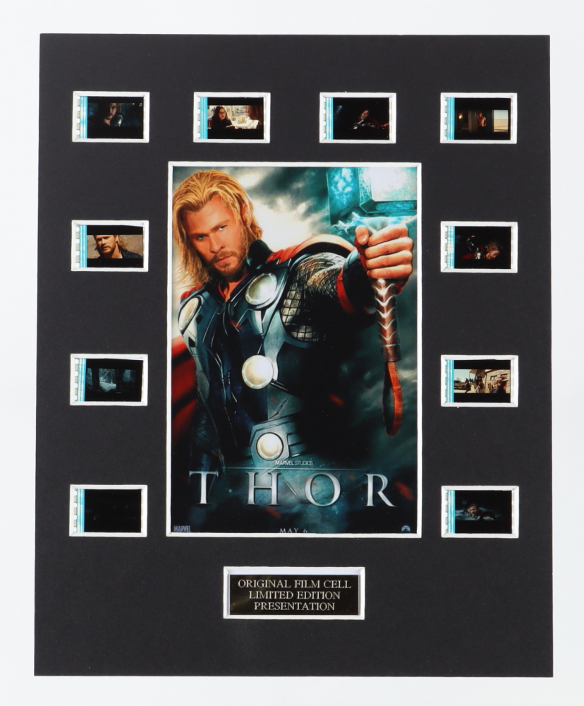 "Thor" LE 8x10 Custom Matted Original Film / Movie Cell Display ...