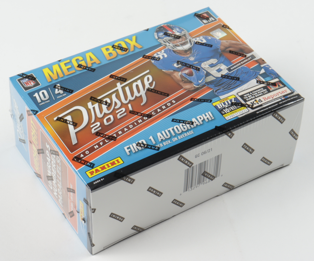 2021 Panini Prestige Football Mega Box with (4) Packs | Pristine Auction