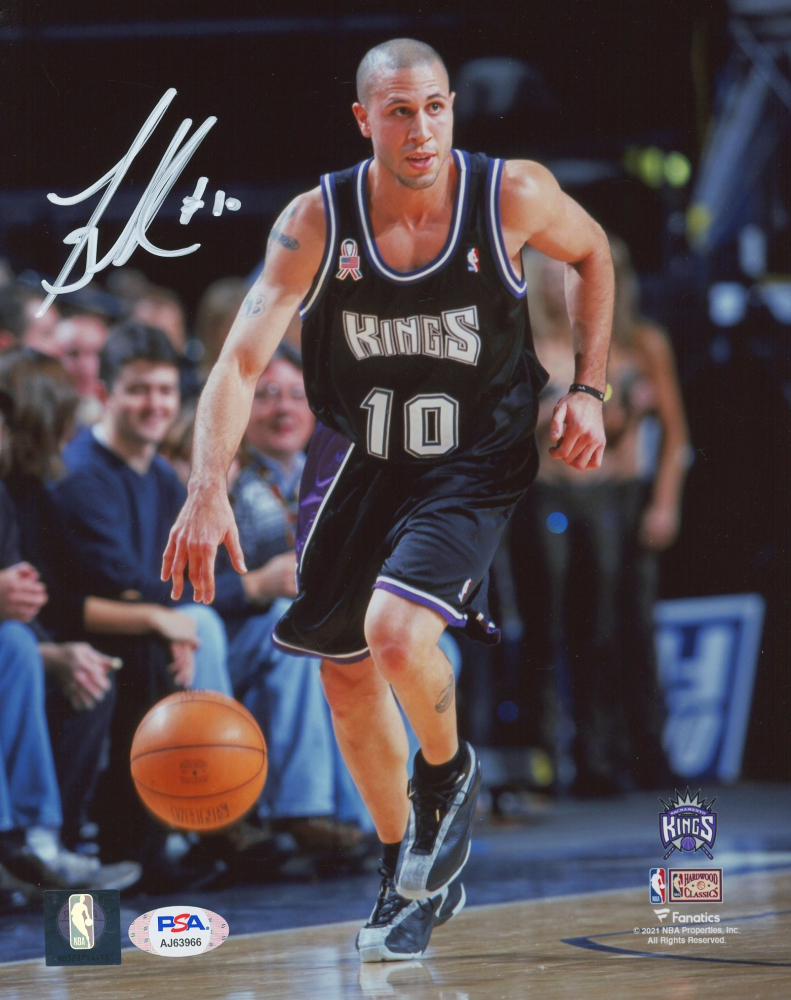 Mike Bibby Signed Kings 8x10 Photo (PSA COA) | Pristine Auction