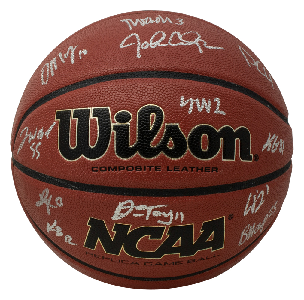 2021 Kentucky Wildcats NCAA Basketball Team-Signed by (12) with Dontaie ...