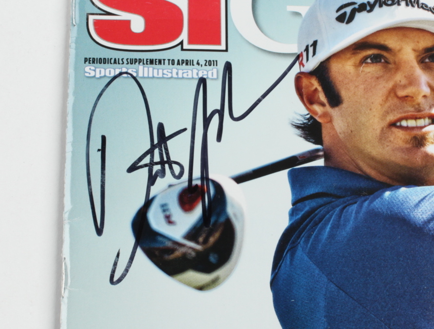 Dustin Johnson Signed "Sports Illustrated" Magazine (JSA COA) (See ...