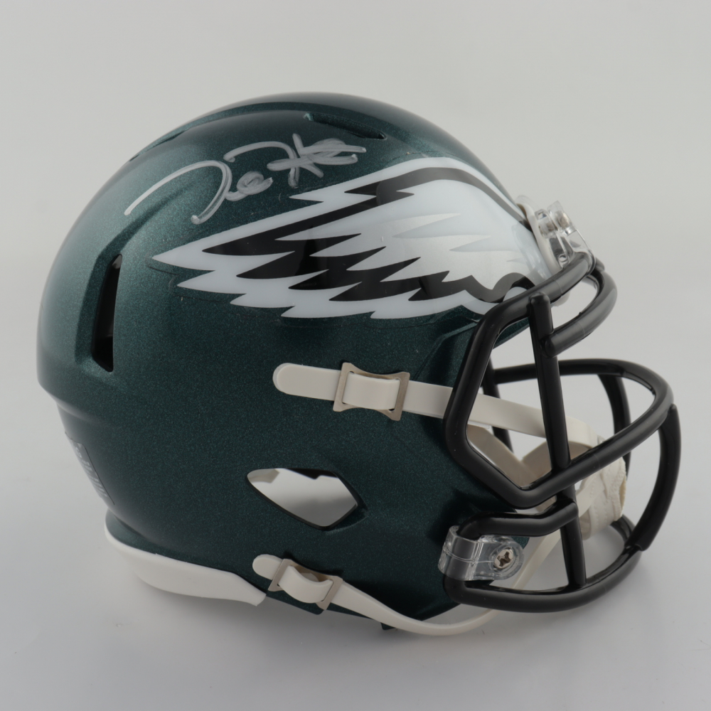Jalen Hurts Signed Eagles Speed Mini Helmet (JSA) | Pristine Auction
