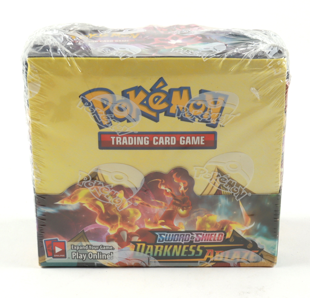 Pokemon Sword & Shield: Darkness Ablaze Booster Box with (36) Packs ...