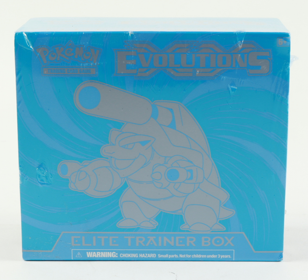Pokemon TCG: Evolutions Elite Trainer Box with (8) Booster Packs | Barnebys