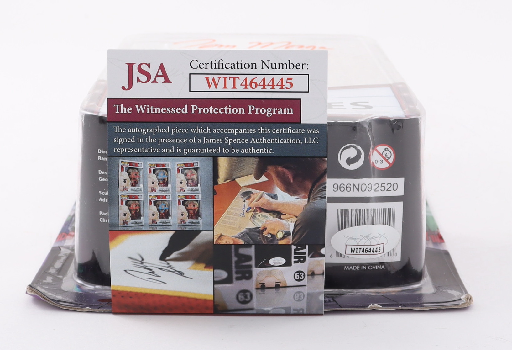 Tom Morga Signed "Friday the 13th" Jason Voorhees Toony Terrors Figure ...