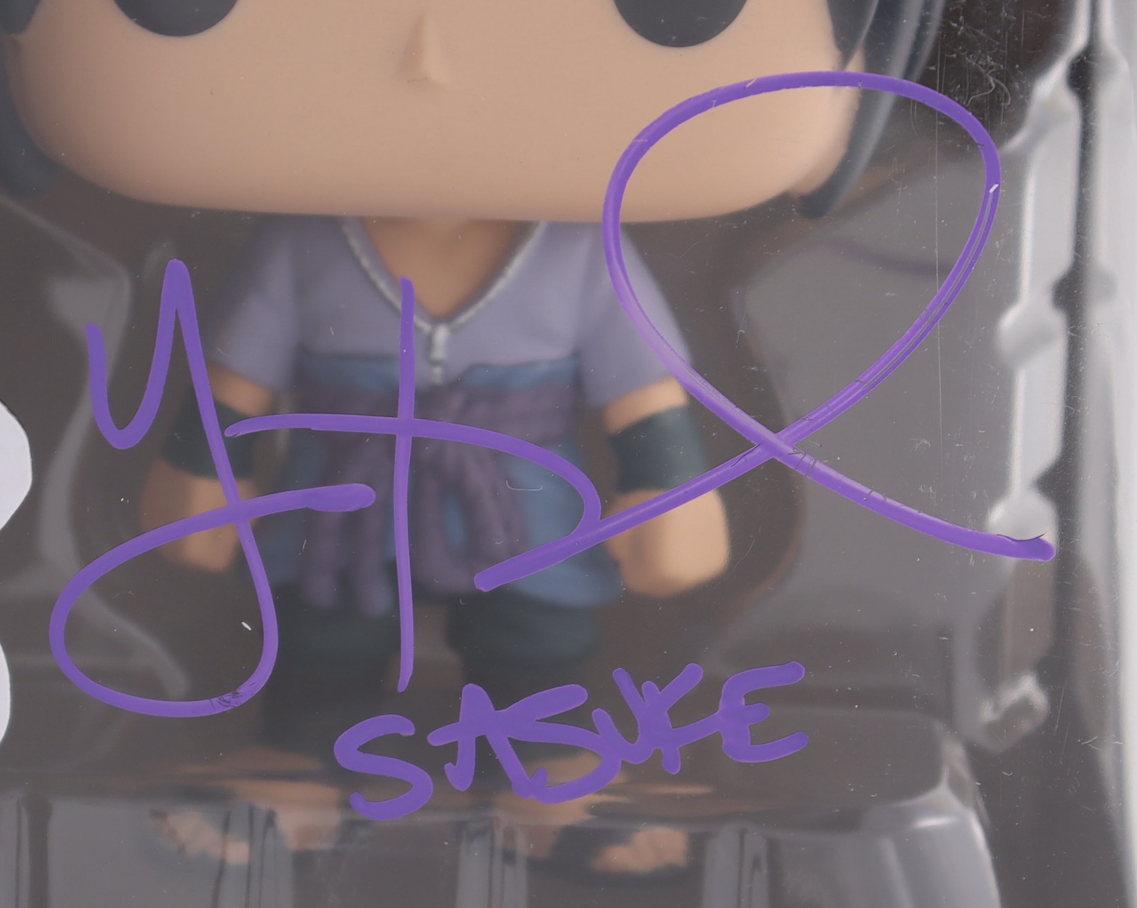 Yuri Lowenthal Signed "Naruto: Shippuden" #72 Sasuke Funko Pop! Vinyl ...