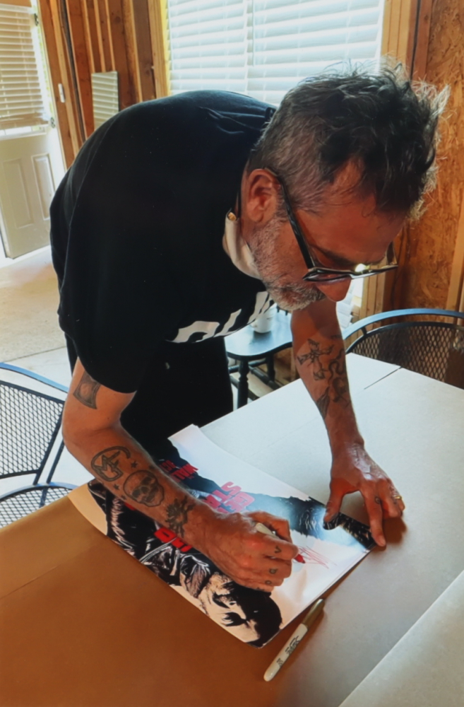 Jeffrey Dean Morgan Signed "The Walking Dead" 11x17 Photo Inscribed ...