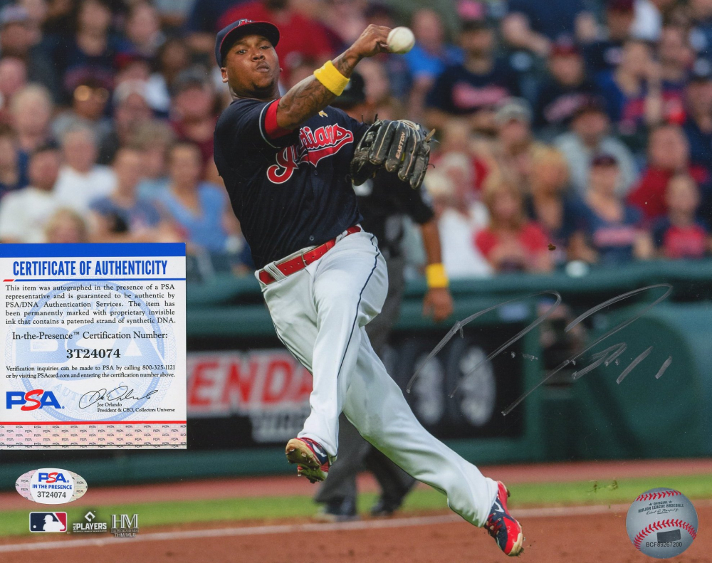 Jose Ramirez Signed Indians 8x10 Photo (PSA COA) | Pristine Auction