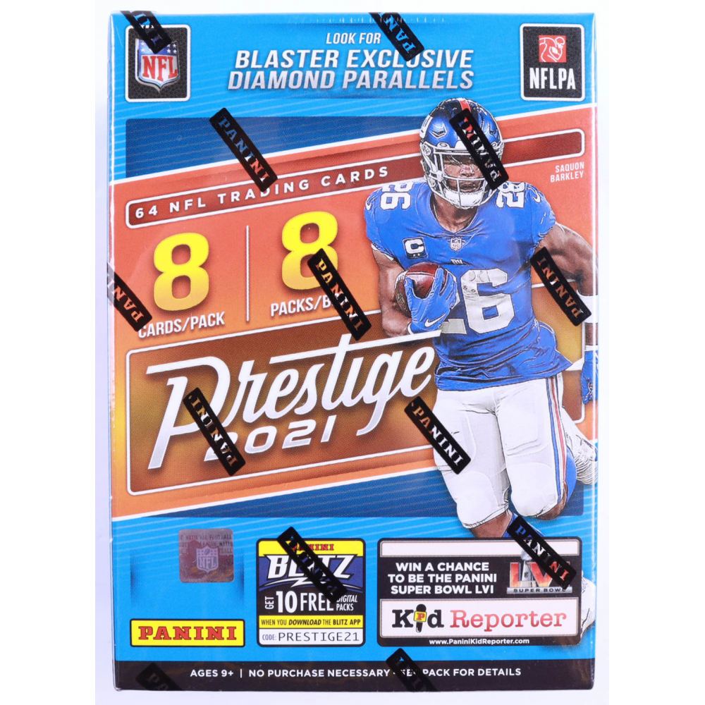 2021 Panini Prestige Football Blaster Box with (8) Packs | Pristine Auction