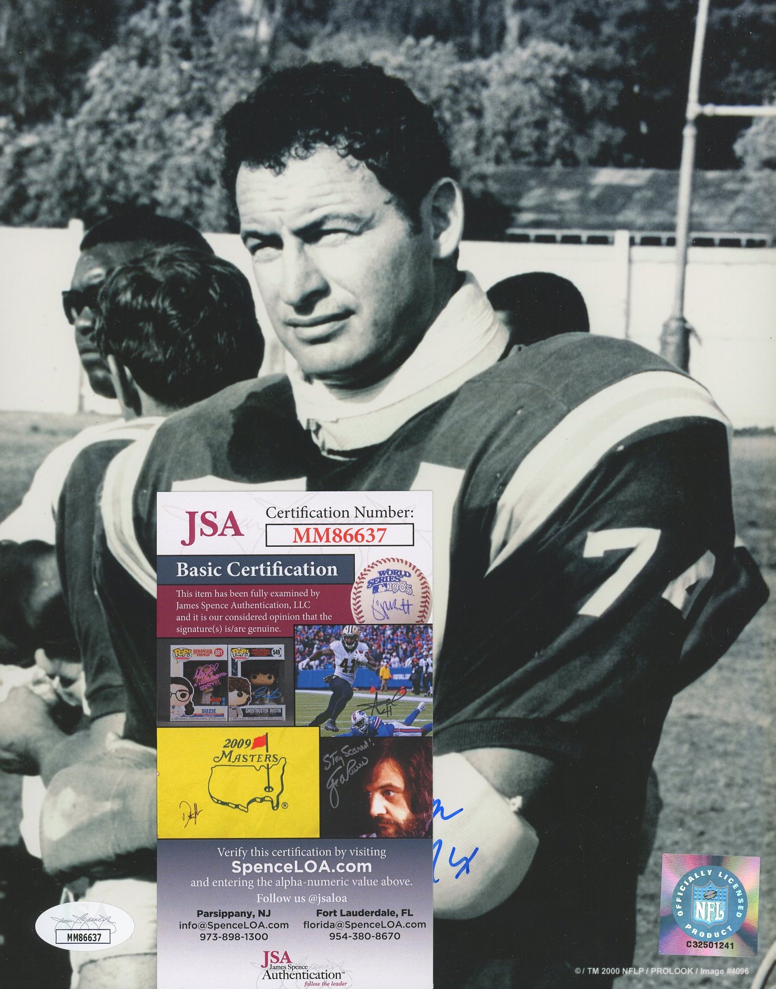 Ron Mix Signed 8x10 Photo (JSA COA) | Pristine Auction