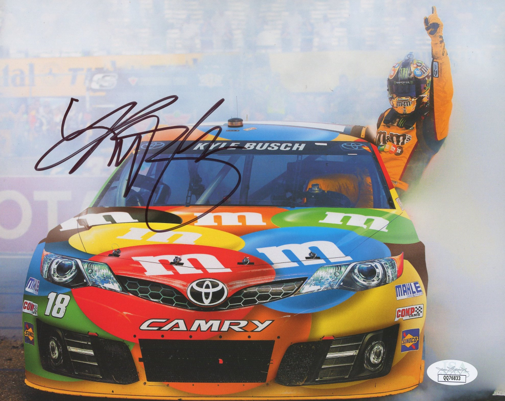 Kyle Busch Signed 8x10 Photo (JSA COA) | Pristine Auction