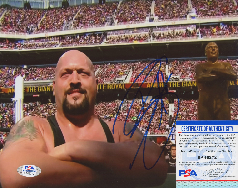 Big Show Signed WWE 8x10 Photo (PSA) | Pristine Auction