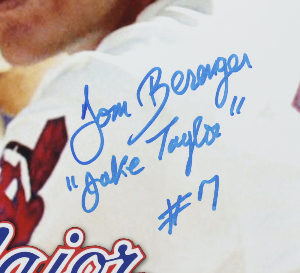 Tom Berenger Signed "Major League" 11x17 Photo Inscribed "Jake Taylor ...