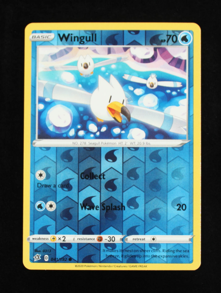 Wingull 2020 Pokemon Sword and Shield Rebel Clash Reverse Foil #41 C ...