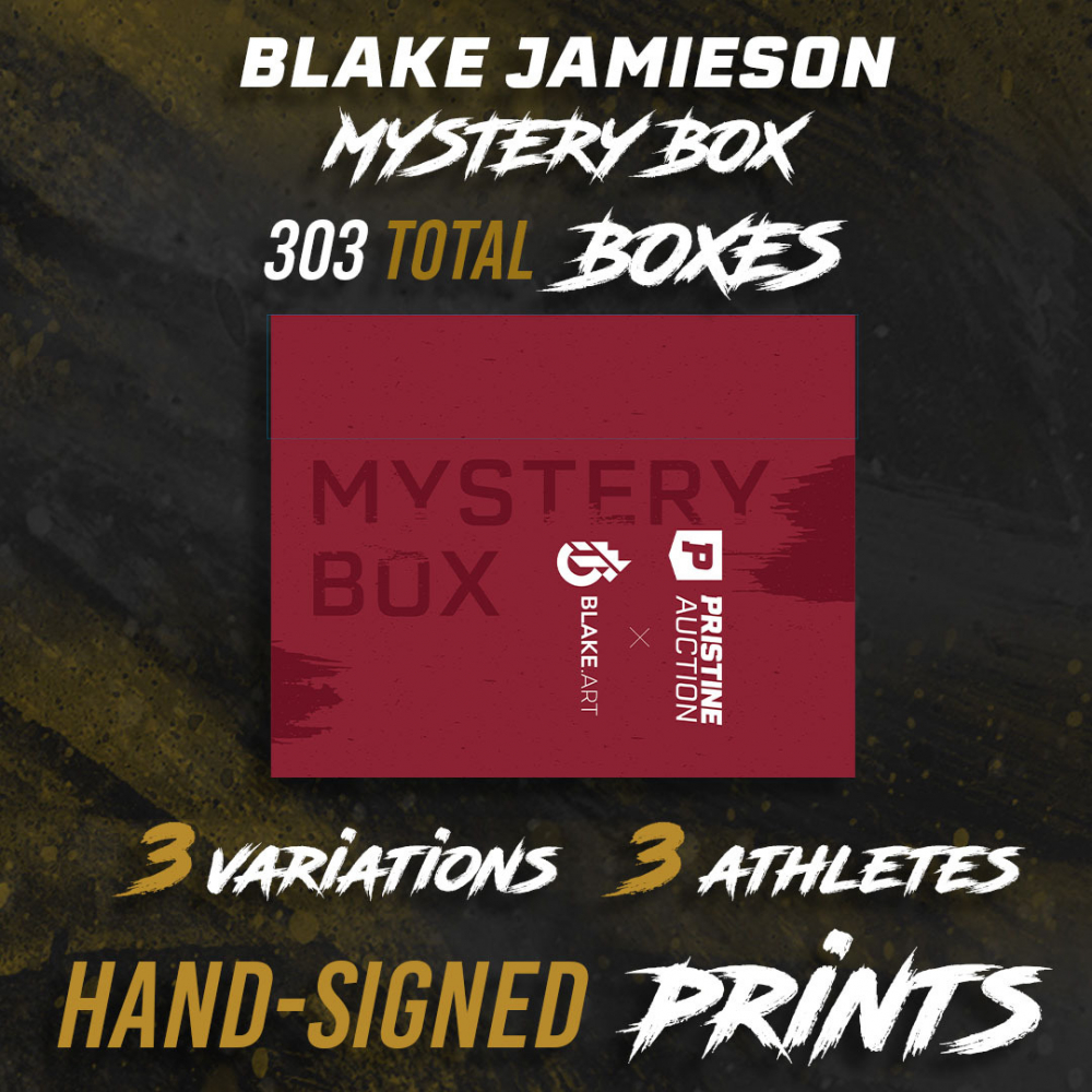 Blake Jamieson Exclusive LE Signed & Framed Premium Art Mystery Box ...