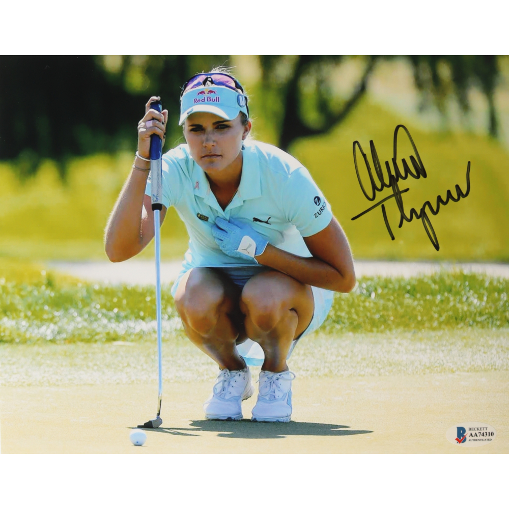 Lexi Thompson Signed 8x10 Photo (Beckett COA) | Pristine Auction