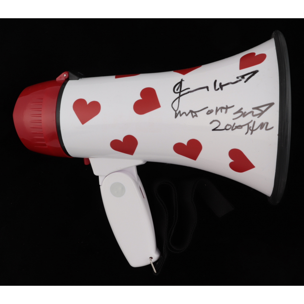 Jimmy Hart Signed Megaphone Inscribed "Mouth of the South" & "2005 HOF ...