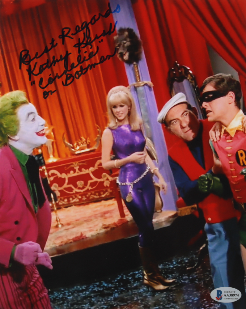Kathy Kersh Signed "Batman" 8x10 Photo Inscribed "Best Regards ...