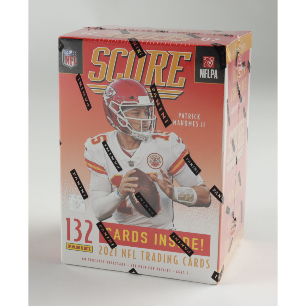 2021 Panini Score Football Blaster Box with (11) Packs | Pristine Auction