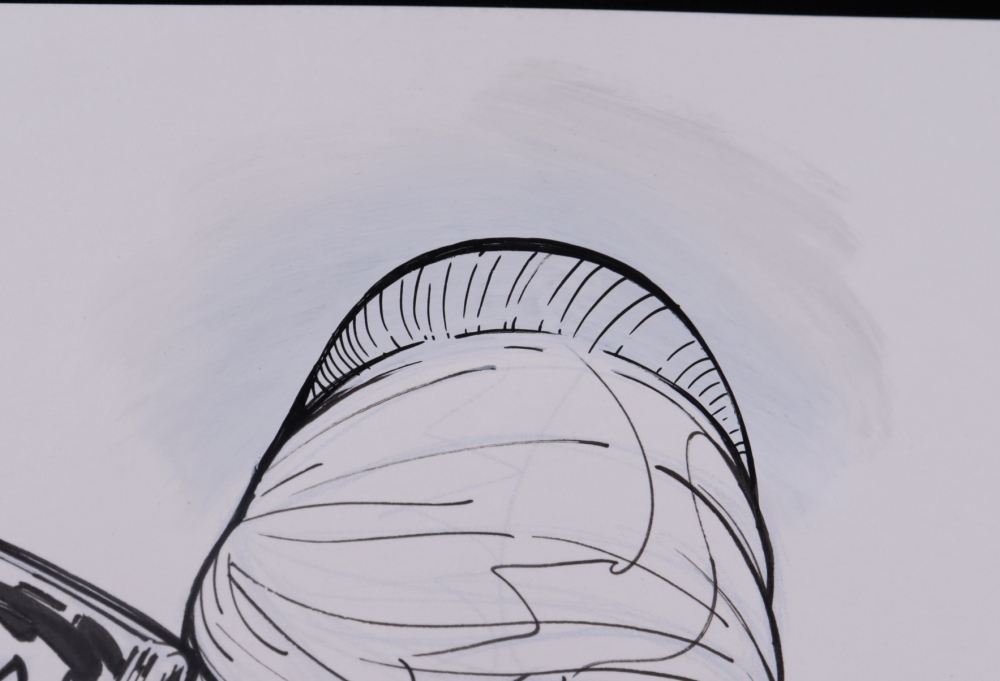 Tom Hodges - Alice - "Alice in Wonderland" Pin-Up Girl - Signed 11x17 ...