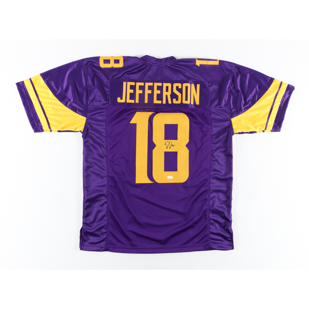Justin Jefferson Signed Jersey (JSA COA) | Pristine Auction