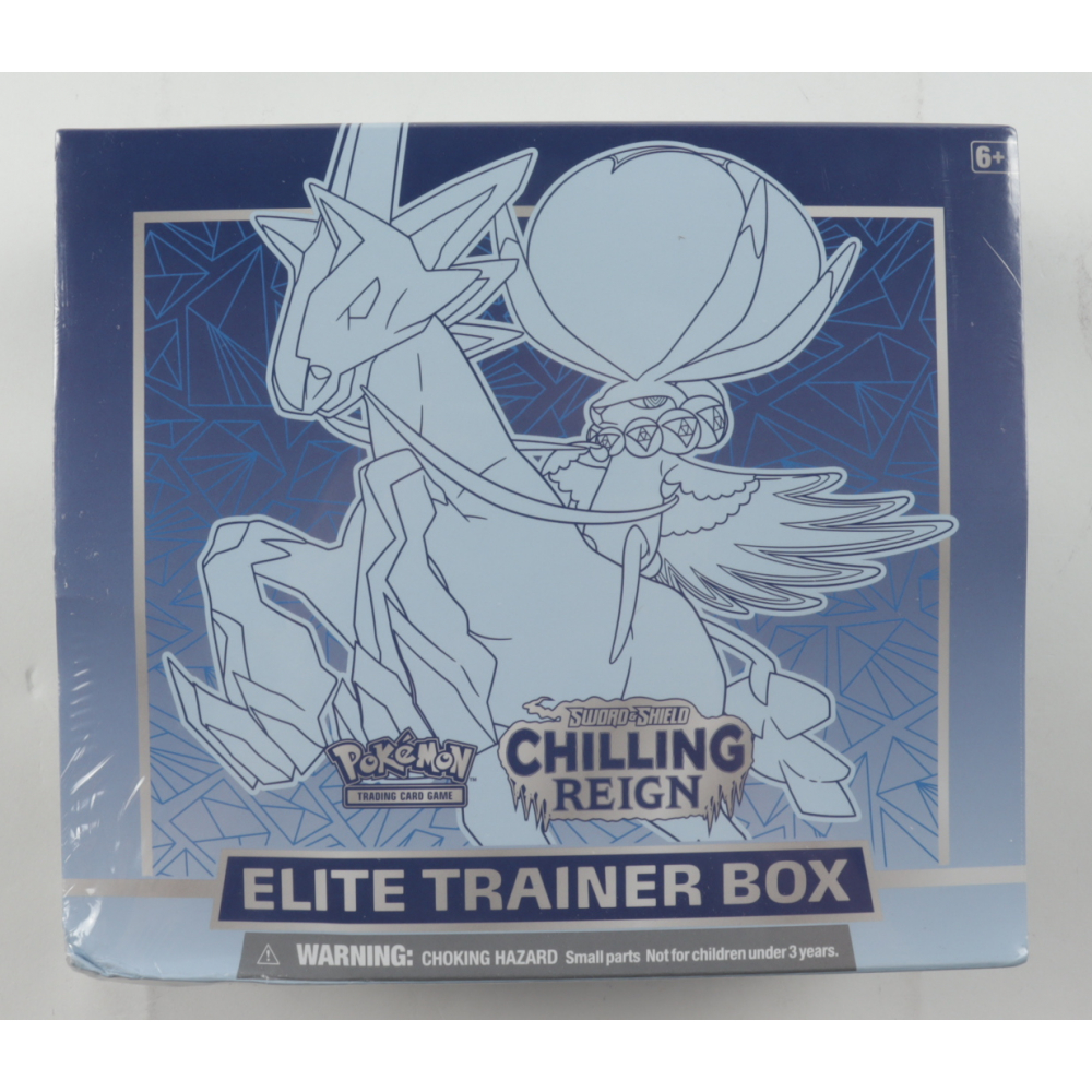 Pokemon Chilling Reign Elite Trainer Box with (8) Booster Packs ...
