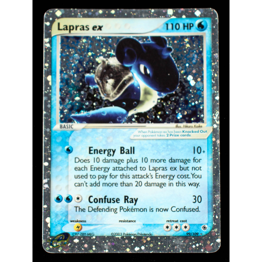 Lapras 2003 Pokemon EX Ruby and Sapphire #99 EX Holo | Pristine Auction