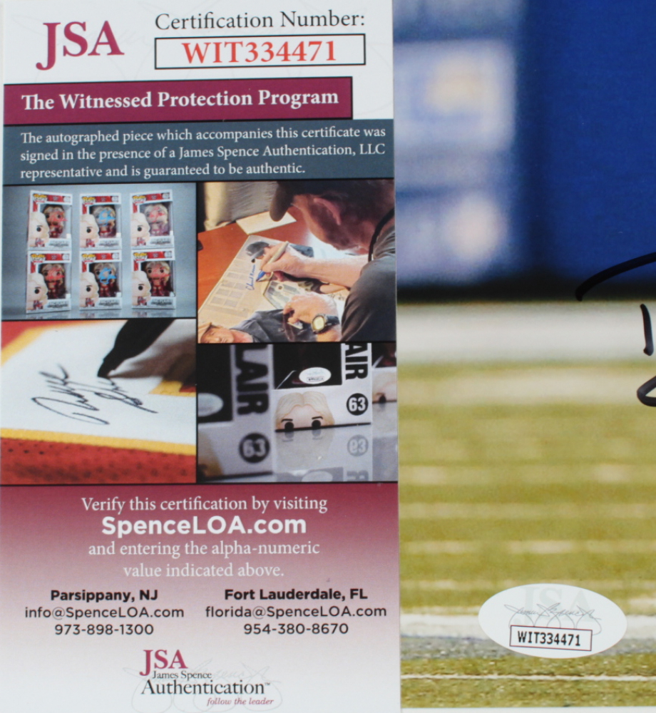 Robert Mathis Signed Colts 11x14 Photo (JSA COA) | Pristine Auction