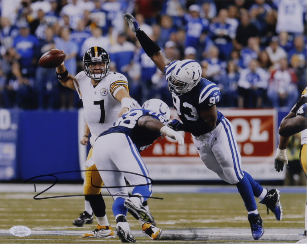 Robert Mathis Signed Colts 11x14 Photo (JSA COA) | Pristine Auction