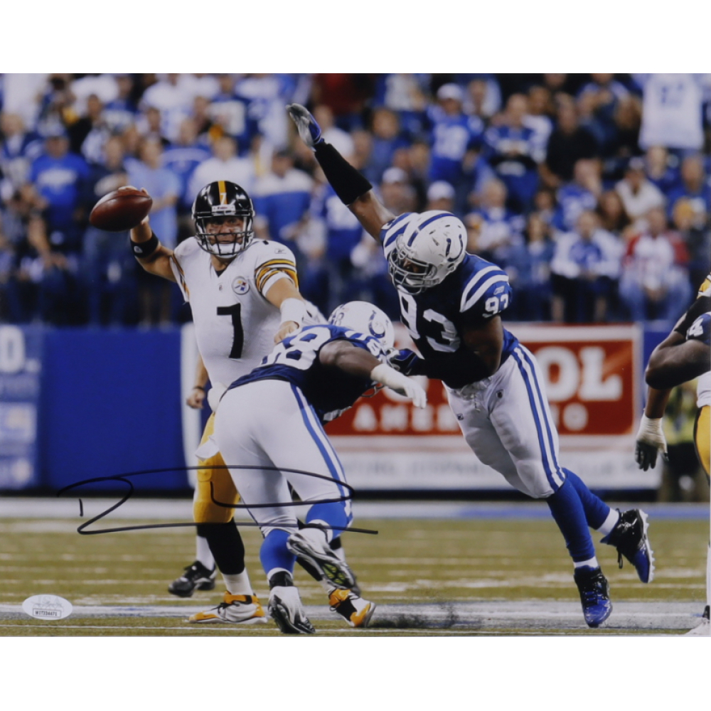 Robert Mathis Signed Colts 11x14 Photo (JSA COA) | Pristine Auction
