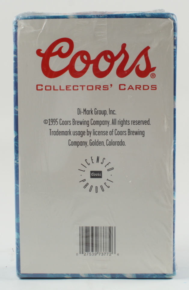 1995 Coors Beer Collectors Cards Hobby Box with (36) Packs | Pristine ...