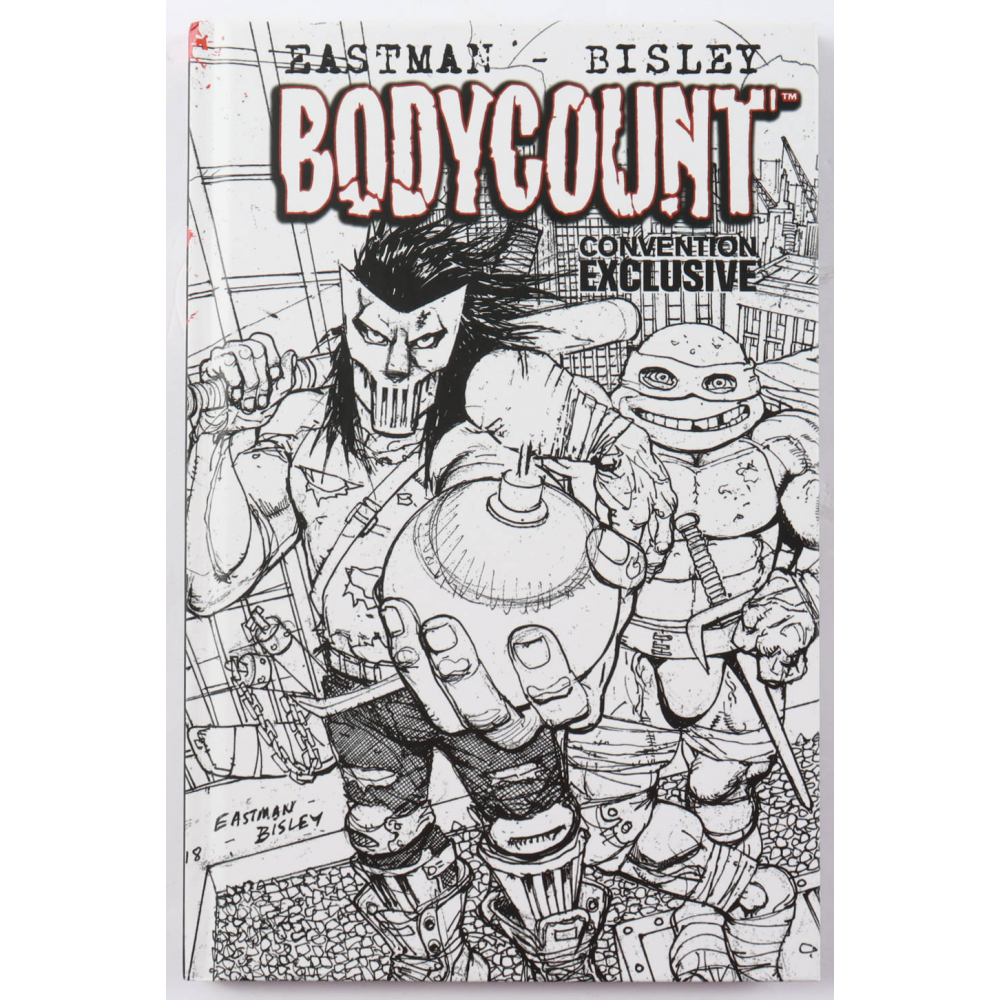 Kevin Eastman Signed "Teenage Mutant Ninja Turtles: Bodycount " Issue ...