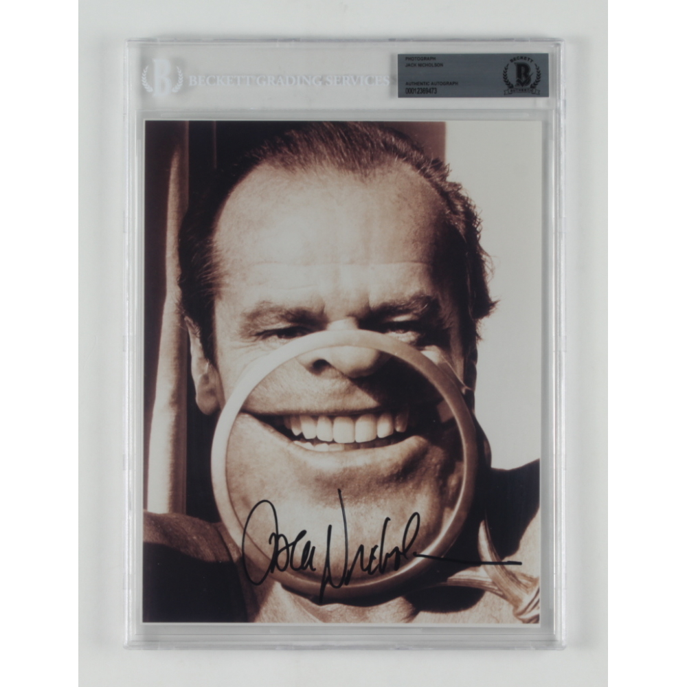 Jack Nicholson Signed 8x10 Photo (BGS) | Pristine Auction