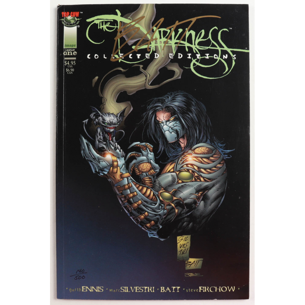 Matt "Batt" Banning Signed LE 1997 "The Darkness Collected Editions ...