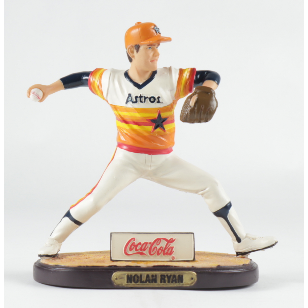 Nolan Ryan Astros Coca-Cola Vintage Ceramic Statue | Pristine Auction