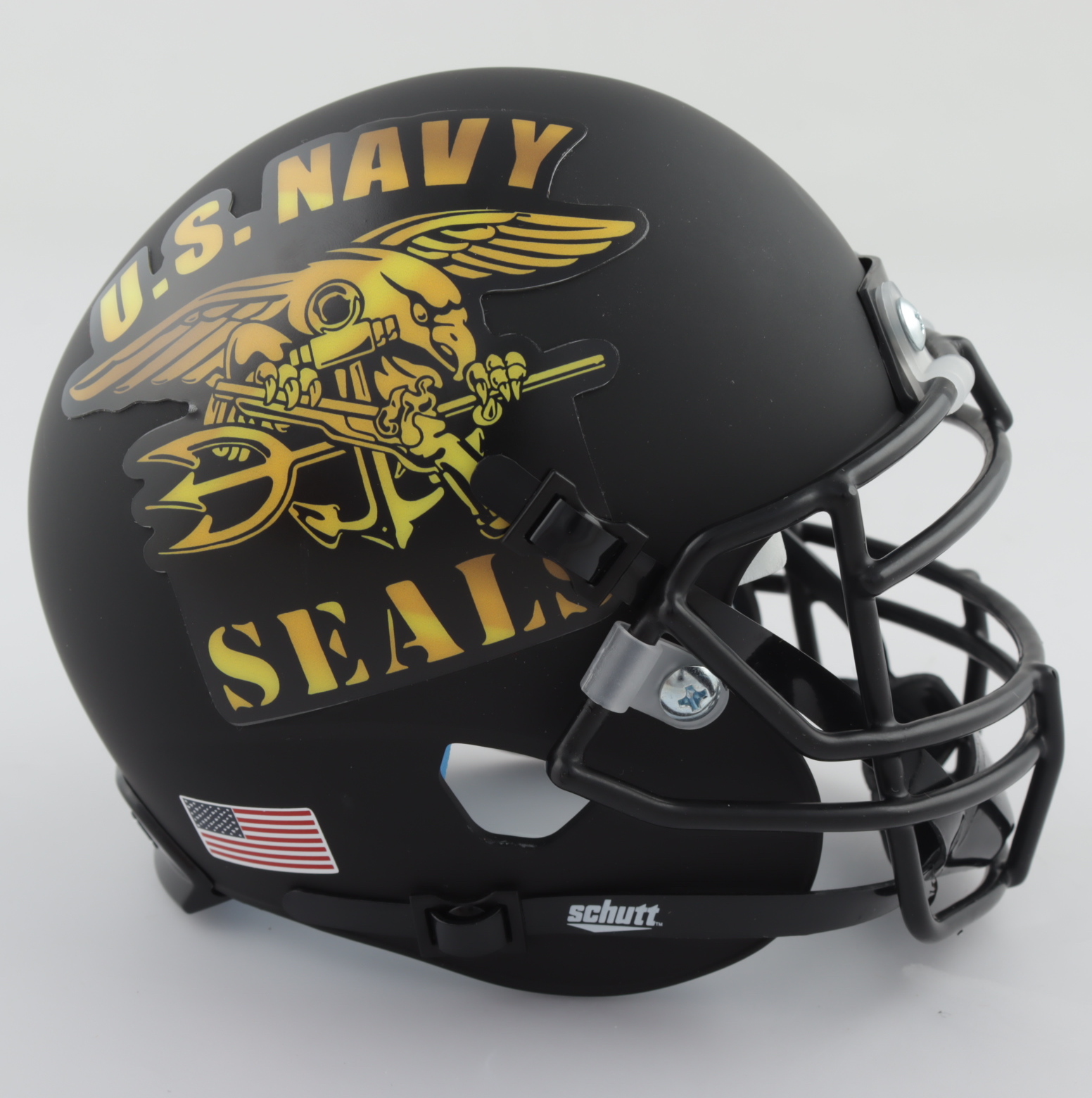 Robert O'Neill Signed "U.S. Navy SEAL" Matte Black Mini Helmet ...