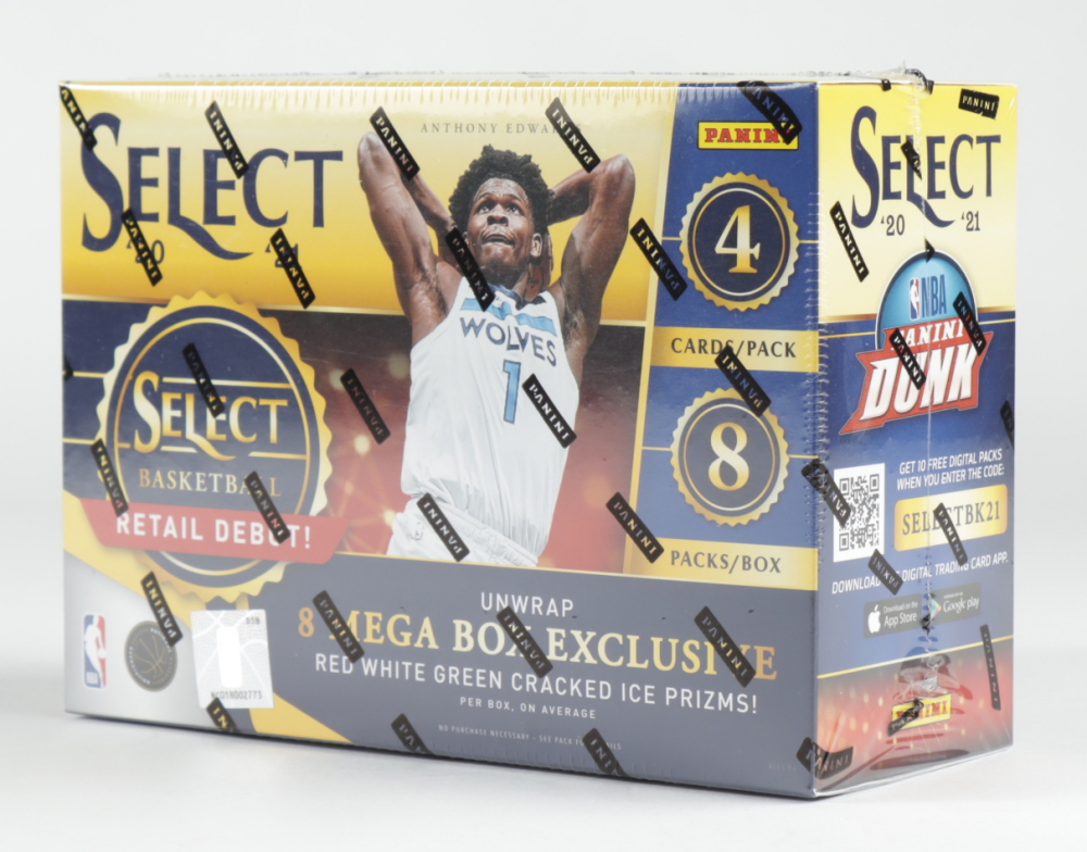 2020-21 Panini Select NBA Basketball MEGA Box with (8) Packs | Barnebys