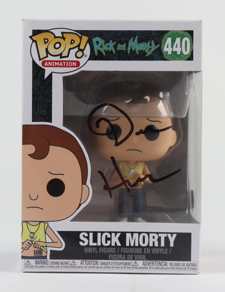 Dan Harmon Signed "Rick and Morty" #440 Slick Morty Funko Pop Vinyl ...