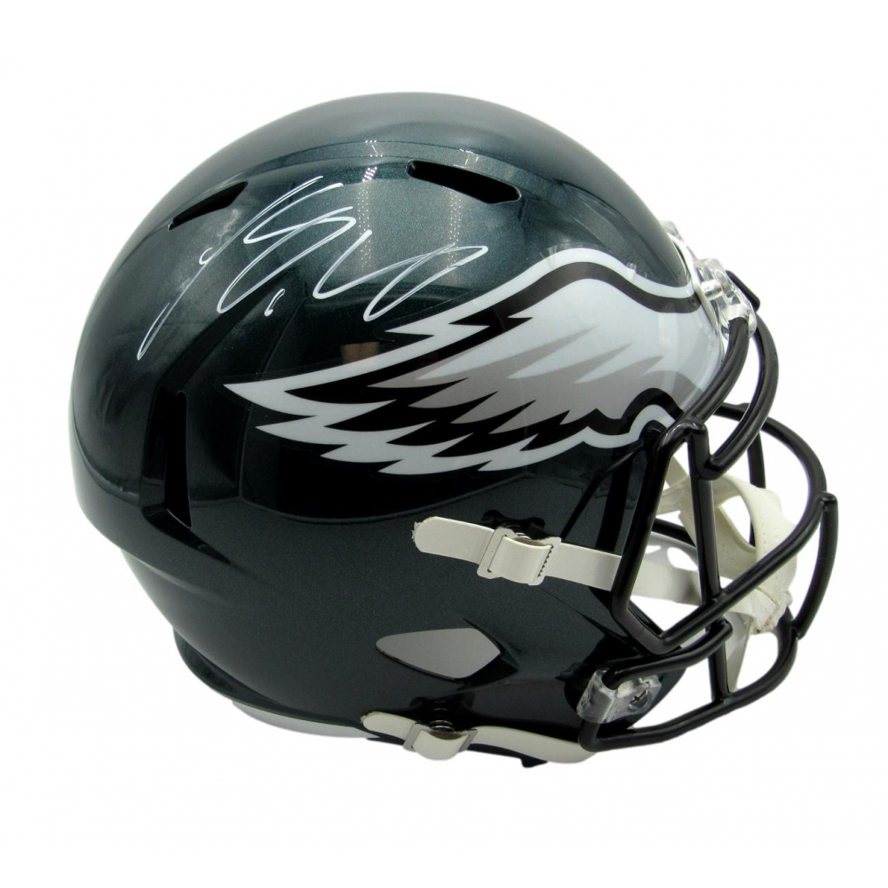 LeSean McCoy Signed Eagles Full-Size Speed Helmet (JSA COA) | Pristine ...