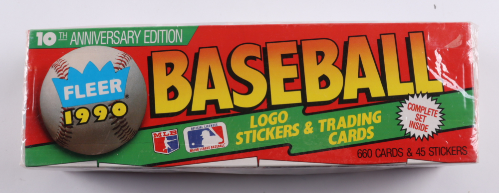 1990 Fleer Complete Set of (660) Baseball Cards | Barnebys