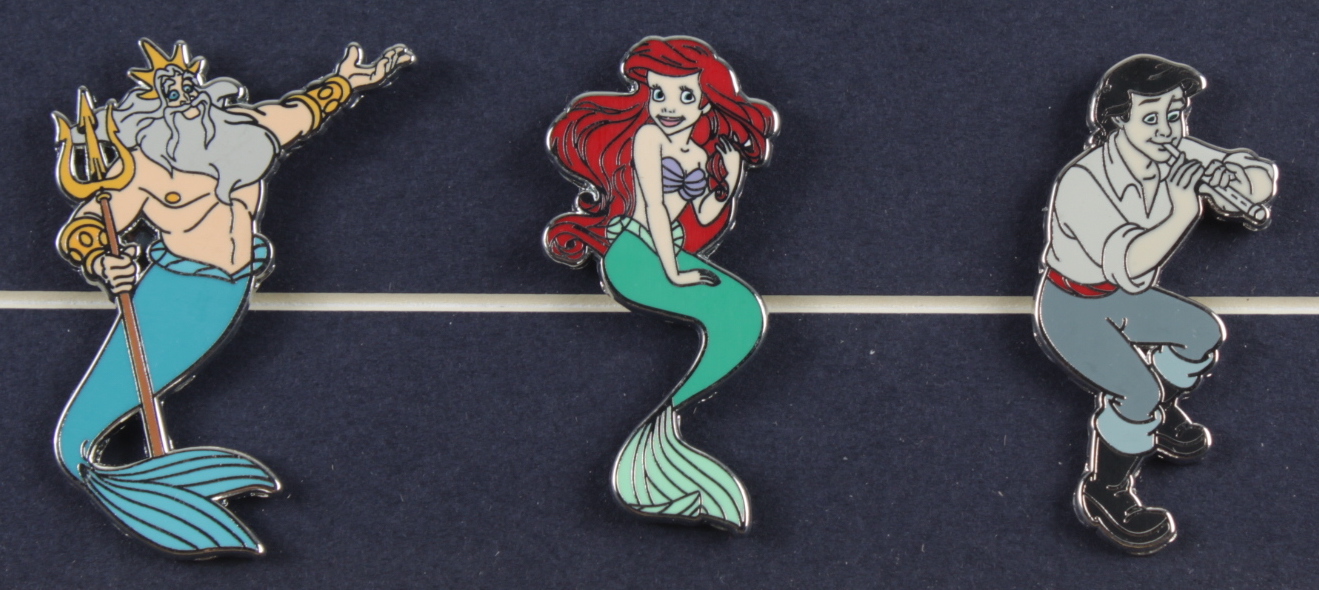 Wat Disney's "The Little Mermaid" 15x23 Custom Framed Print Display ...