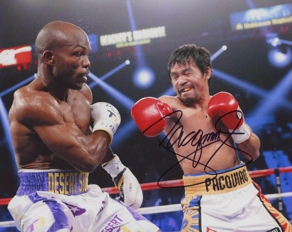 Manny Pacquiao Signed 8x10 Photo (Pacquiao COA) | Pristine Auction