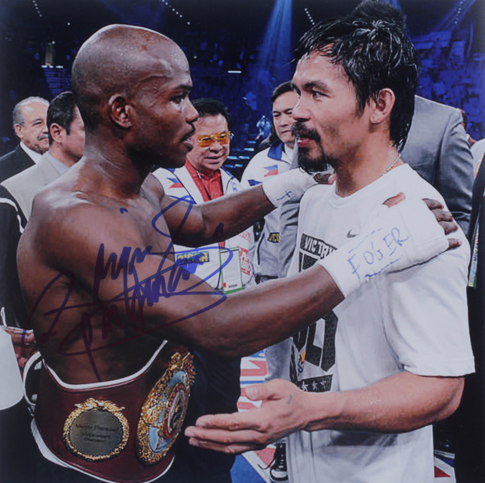 Manny Pacquiao Signed 10x10 Photo Inscribed "Pacman" (Pacquiao COA ...